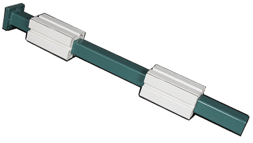 Blu-Mount 42″ Heavy Duty For 4″ Post w/ PVC Guides