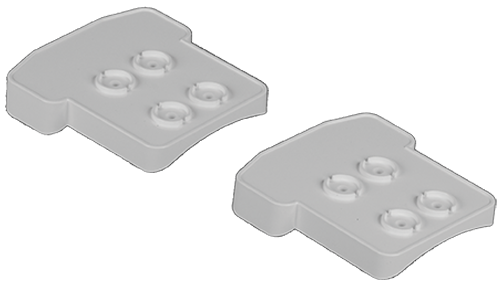 T-Rail Covered Handrail Bracket Column Adapter Kit