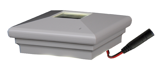 5″ Sq. Neptune Solar Post Cap with Accessory Connection